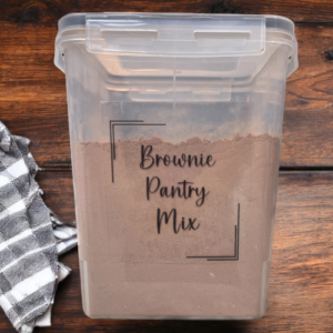 Bulk Brownie Pantry Mix - This Old Baker
