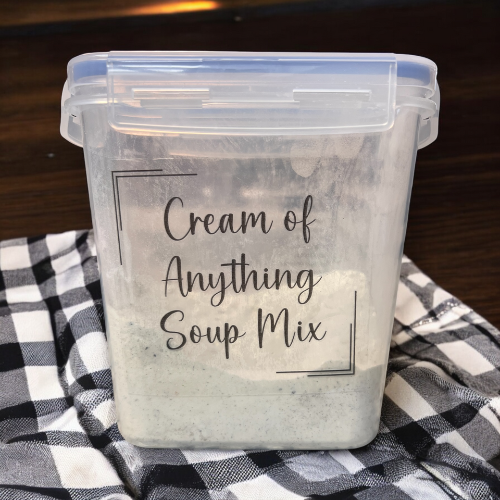 Embrace the Joy of Cooking with Cream of Anything Soup Mix