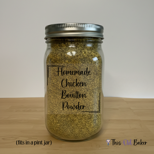 Vegan Chicken Bouillon Mix - This Old Baker