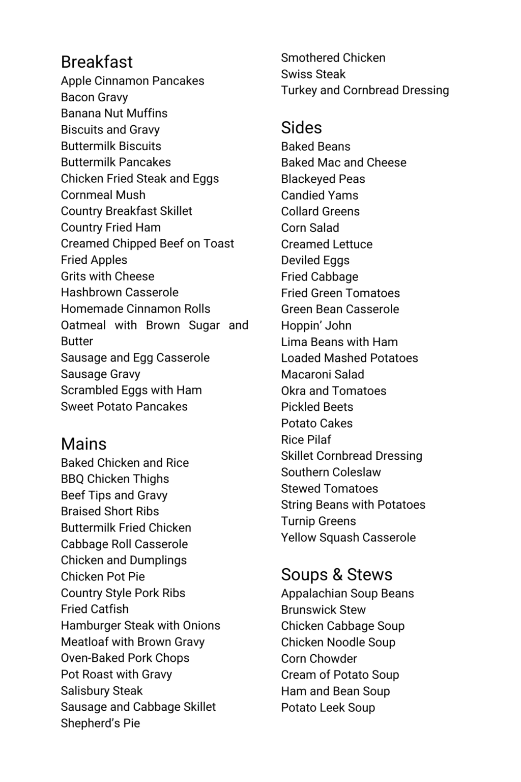 This Old Baker Country Cookbook (Digital Download) - This Old Baker