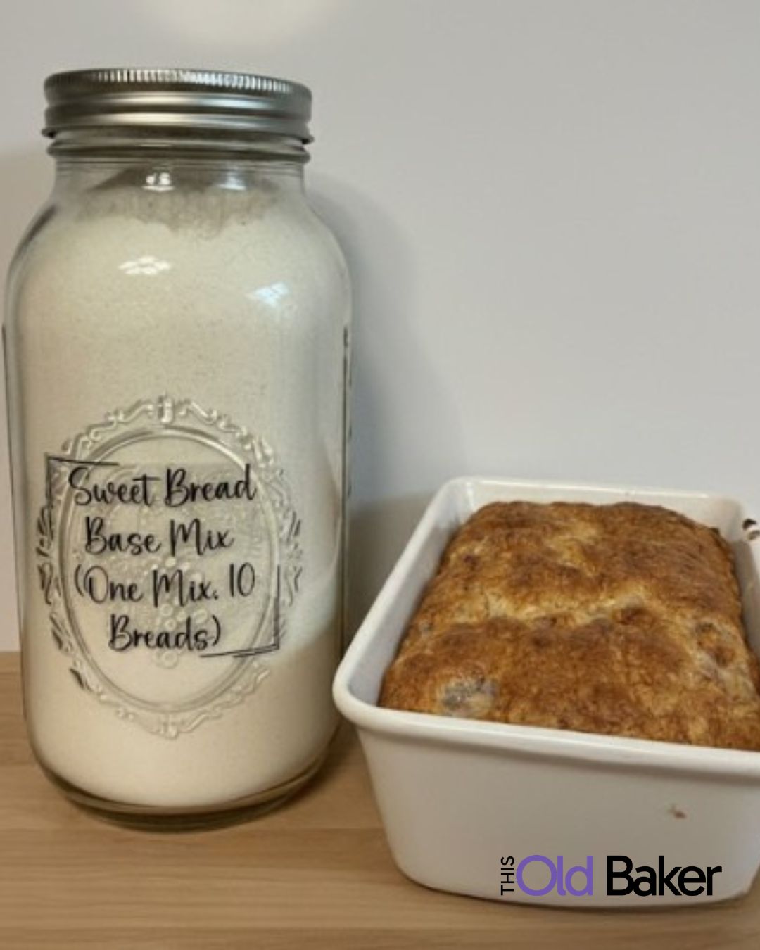 Sweet Bread Base Mix (One Mix, 10 Breads) - This Old Baker